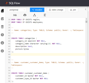 Convert SQL into E-R Diagram with SQLFlow